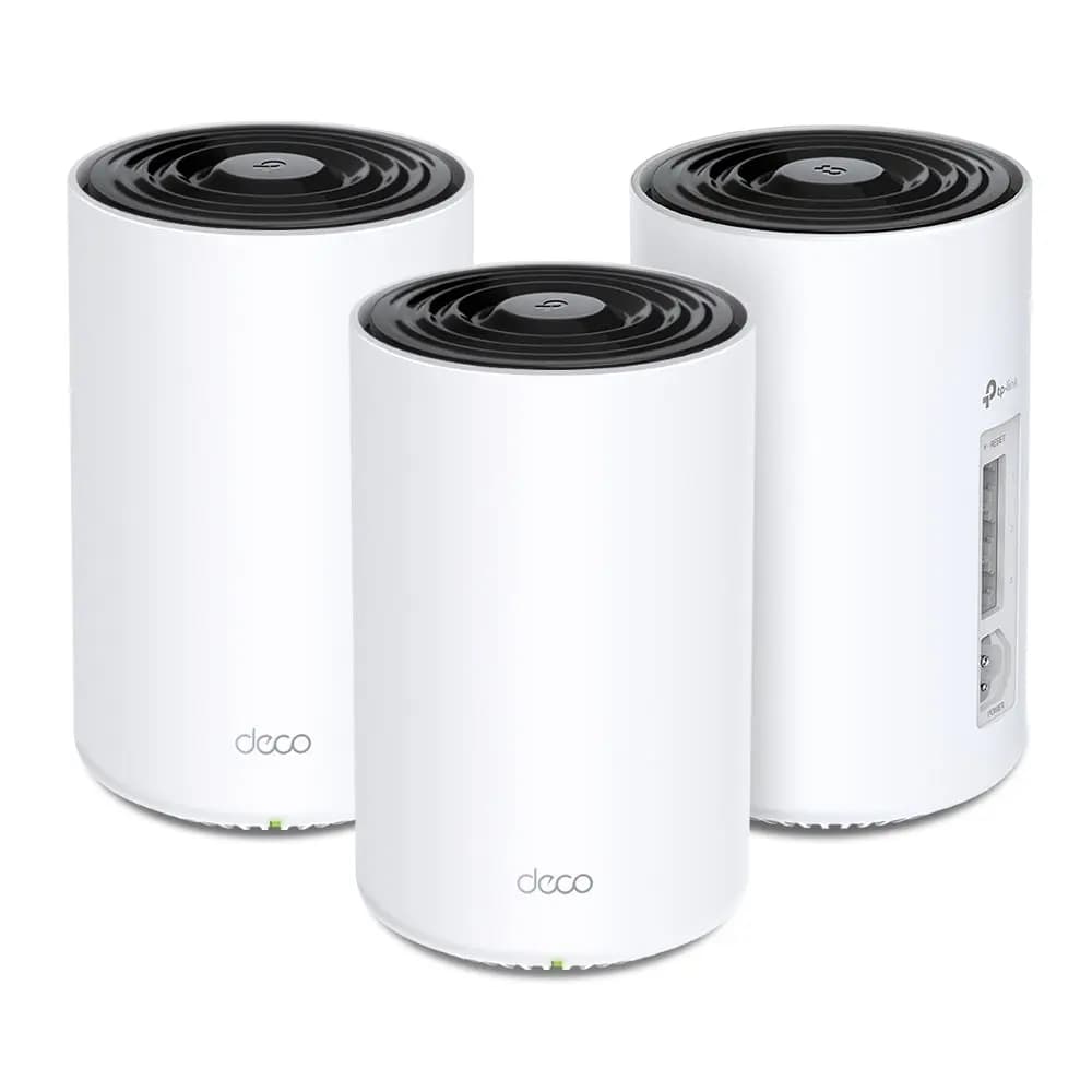 TP-LINK, Deco PX50(3-pack), AX3000+G1500 Whole Home Powerline Mesh Wi ...